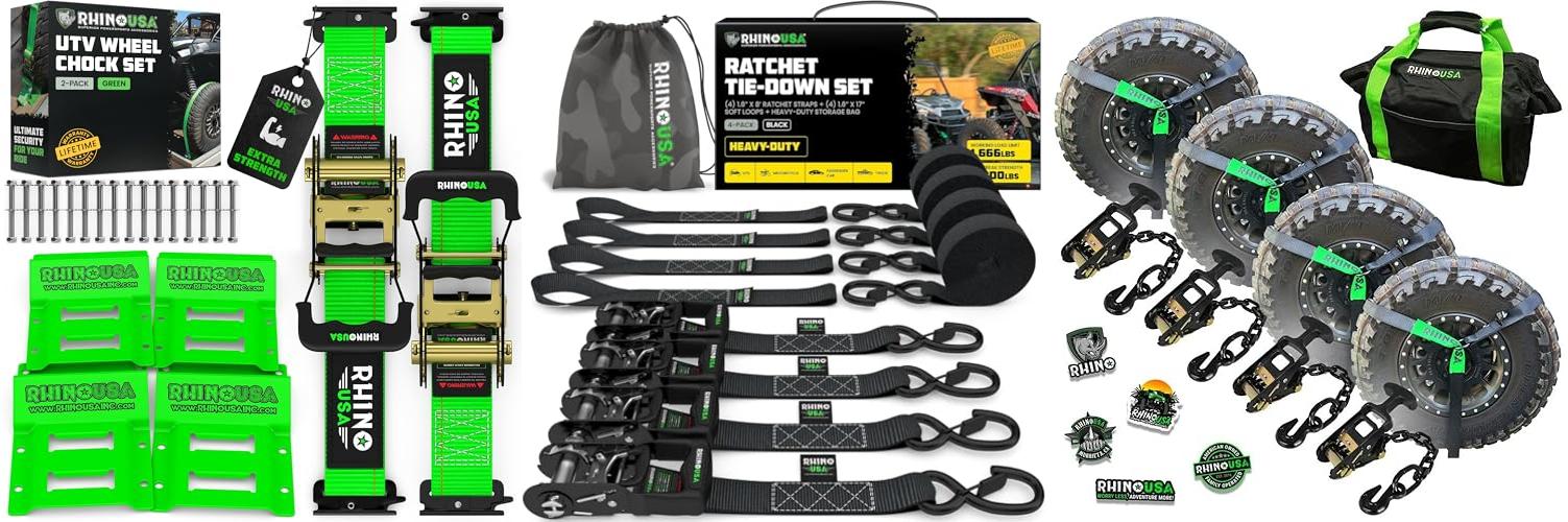Top 5 Tie Down Straps For UTV: Reviews & Buying Guide for Safety