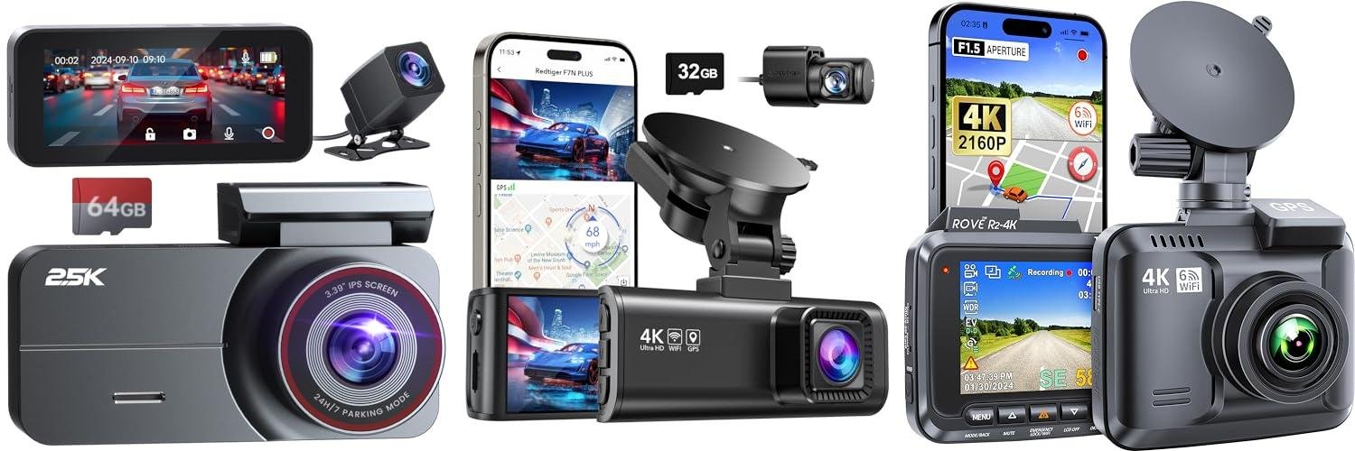 Best Dash Camera With Night Vision - Top 5 Picks & Review