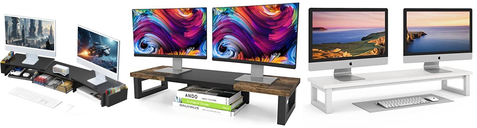 Top 5 Dual Monitor Risers: Elevate Your Setup