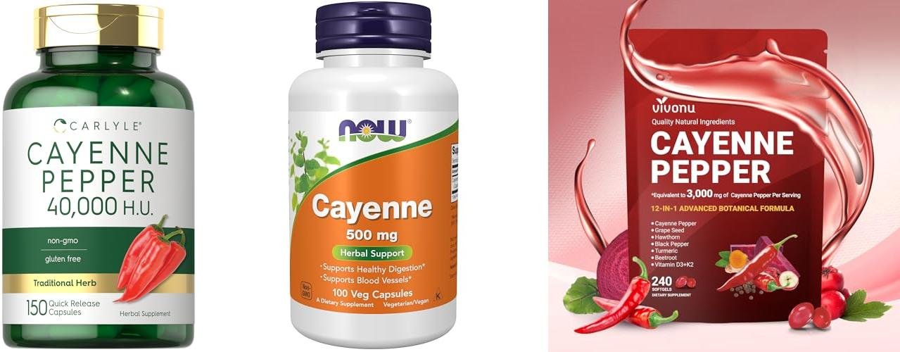 Top 5 Cayenne Pepper Tablets: Your Essential Guide